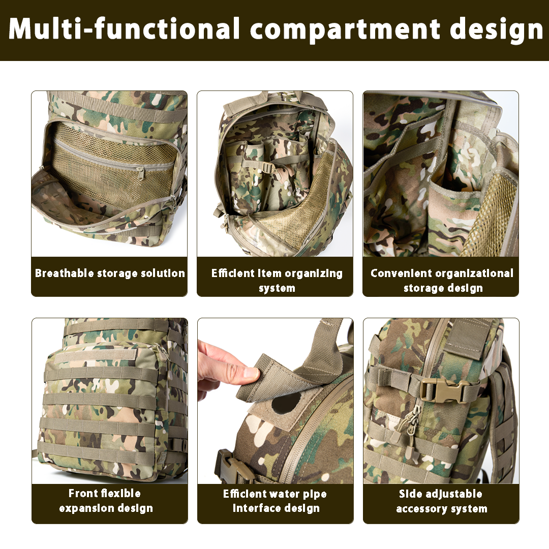 FILBE 1.0 Assault Pack – Military Tactical Backpack with MOLLE System ...
