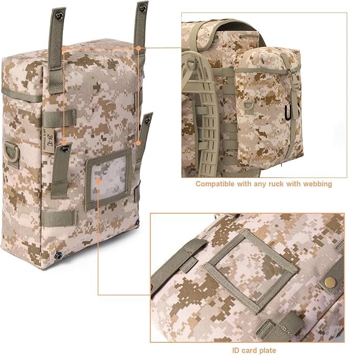 MOLLE Sustainment Pouches – MARPAT Desert (2-Pack) | USMC Digital Camo ...