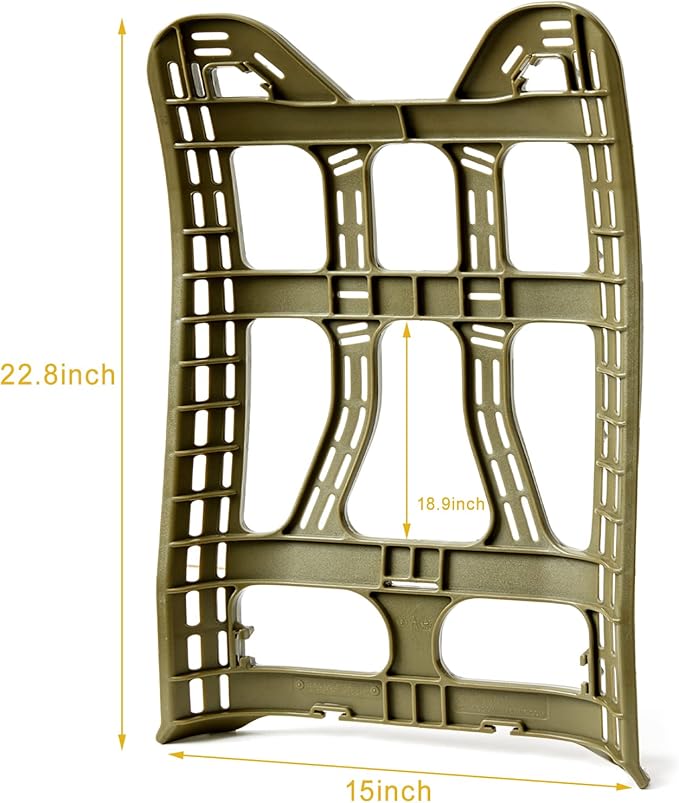 MOLLE Frame with OCP Waist Belt | External Pack Frame System for Large ...